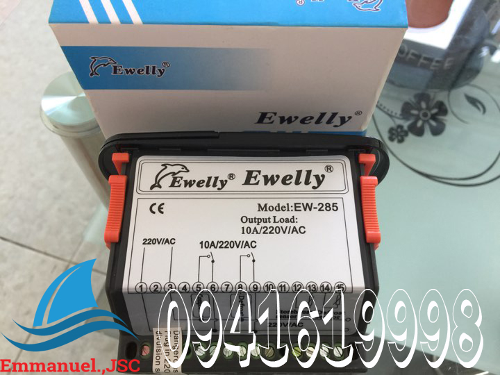 Bộ điều khiển nhiệt độ kho lạnh Ewelly 285